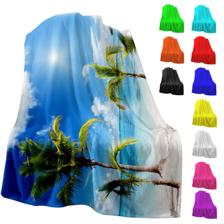 Full Color Dye Sublimated Blanket - usdesignpromos